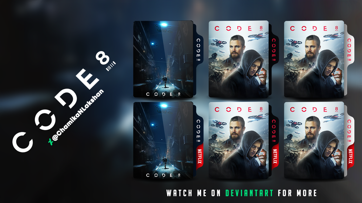 Code 8: Part I (2019) Folder Icons by ChamikaNLakshan on DeviantArt