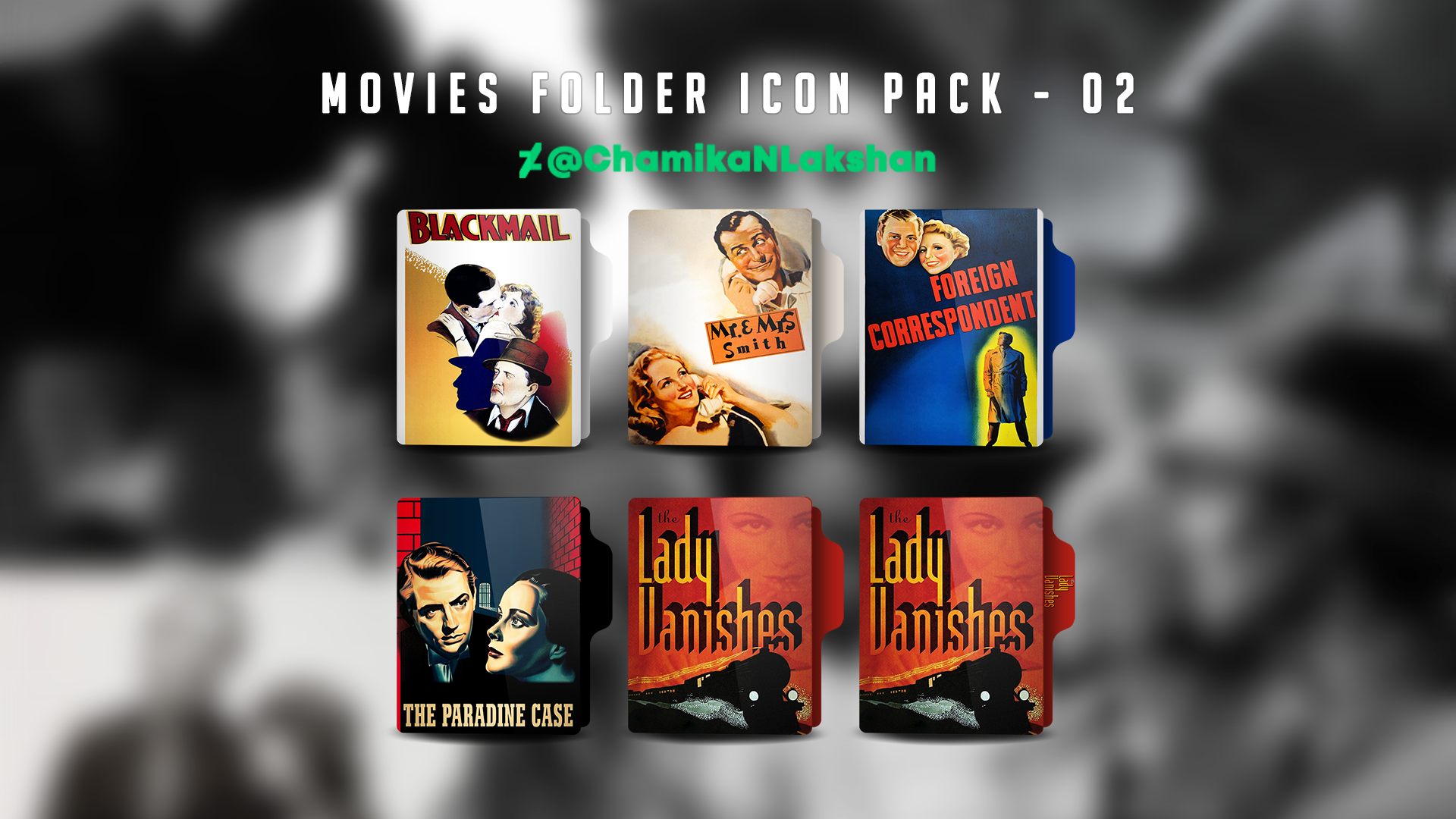 Movies Folder Icons - 02 by ChamikaNLakshan on DeviantArt