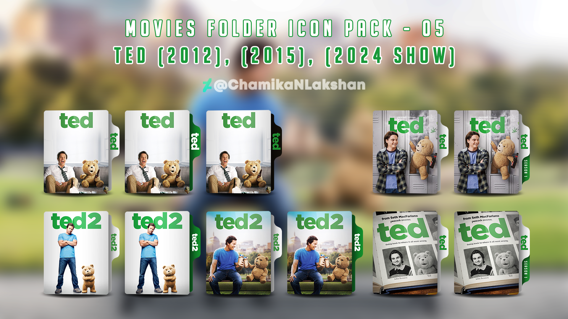 Movies (Ted) Folder Icon Pack - 05 by ChamikaNLakshan on DeviantArt