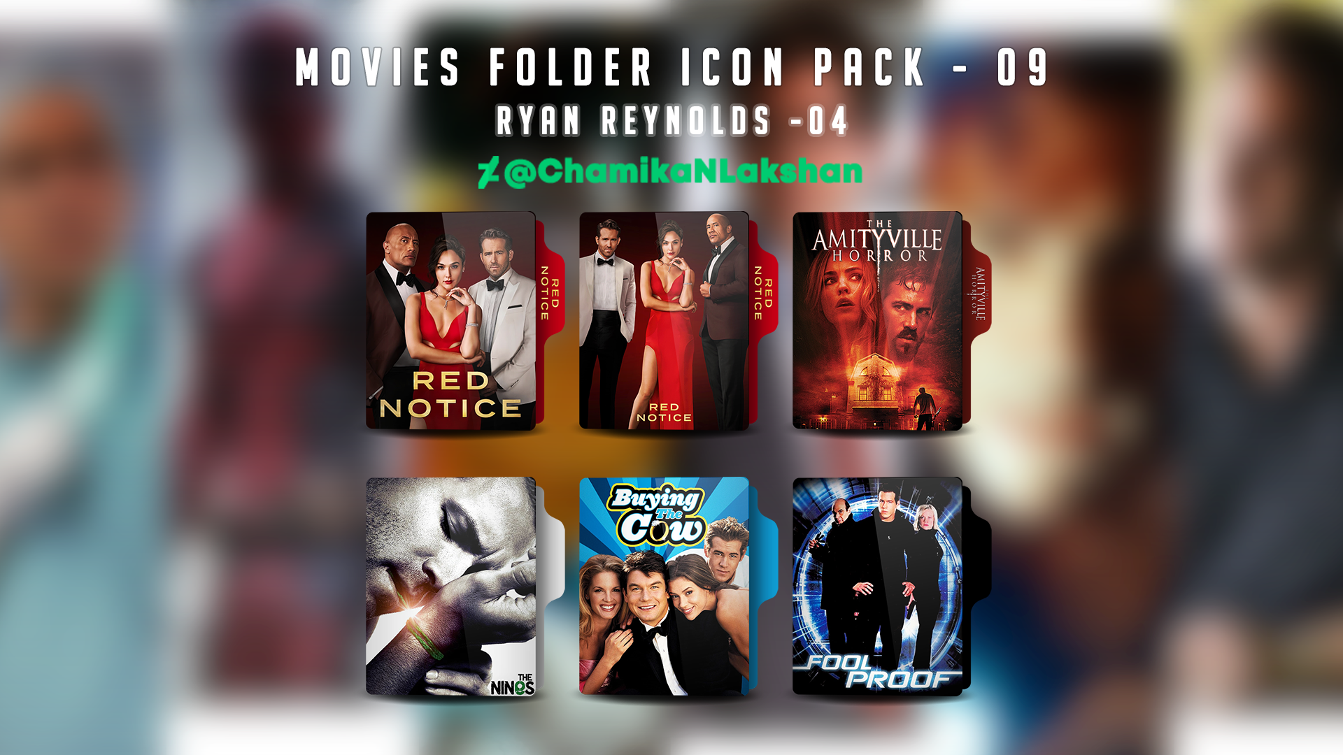 Movies Folder Icon Pack - 09 by ChamikaNLakshan on DeviantArt
