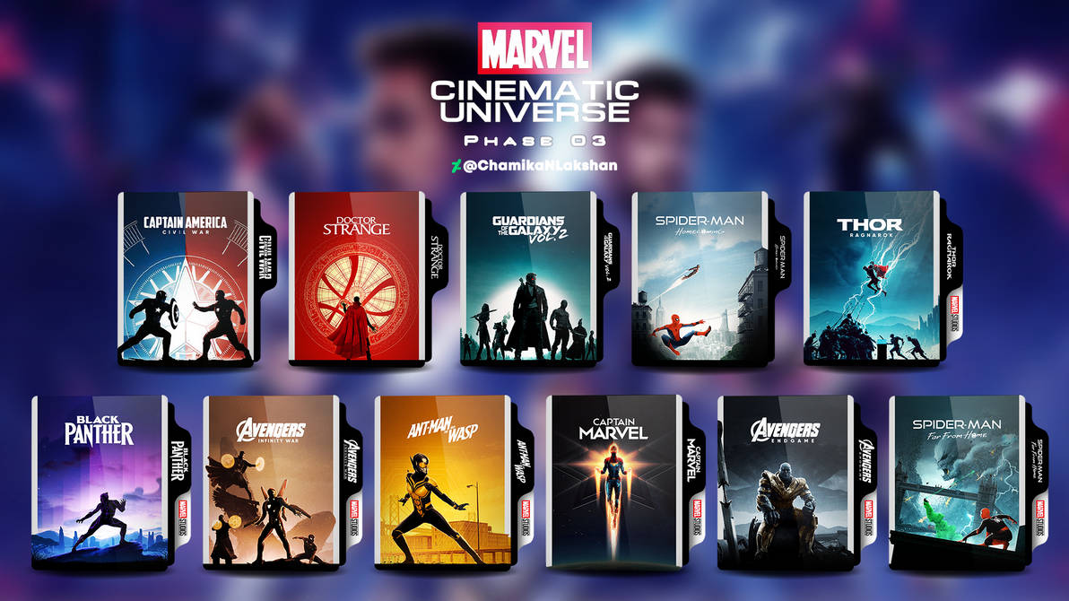Marvel Cinematic Universe: Phase 03 Folder Icons by ChamikaNLakshan on DeviantArt