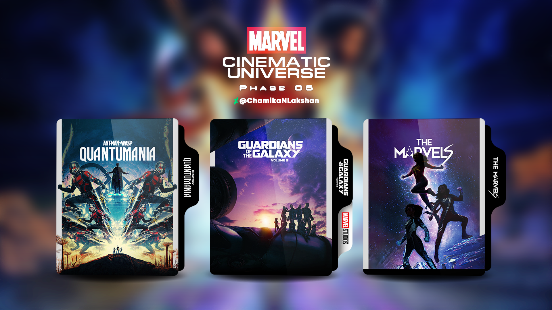 Marvel Cinematic Universe: Phase 05 Folder Icons by ChamikaNLakshan on ...