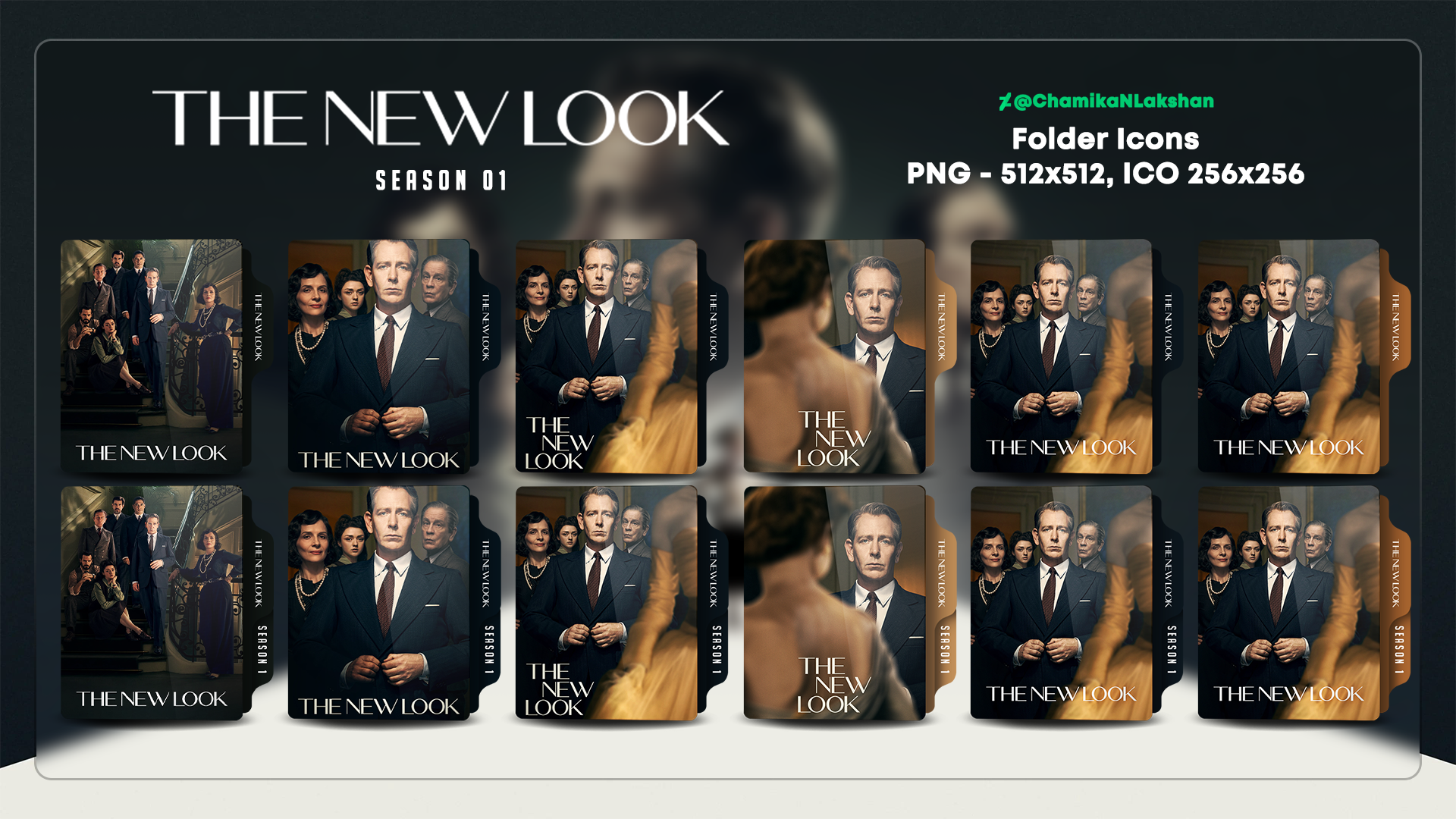 The New Look S01 Folder Icons by ChamikaNLakshan on DeviantArt