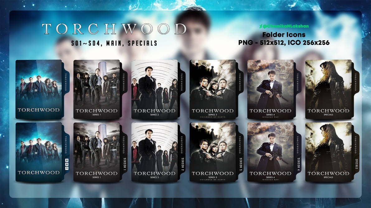 Torchwood S01~S04, Main, Specials Folder Icons by ChamikaNLakshan on DeviantArt