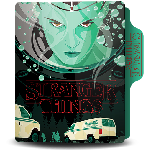 Stranger Things Folder Icon by ChamikaNLakshan on DeviantArt