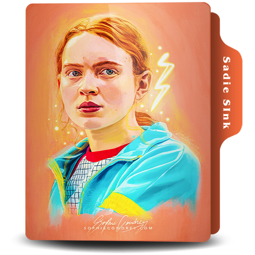 Sadie Sink Folder Icons V1 by ChamikaNLakshan on DeviantArt