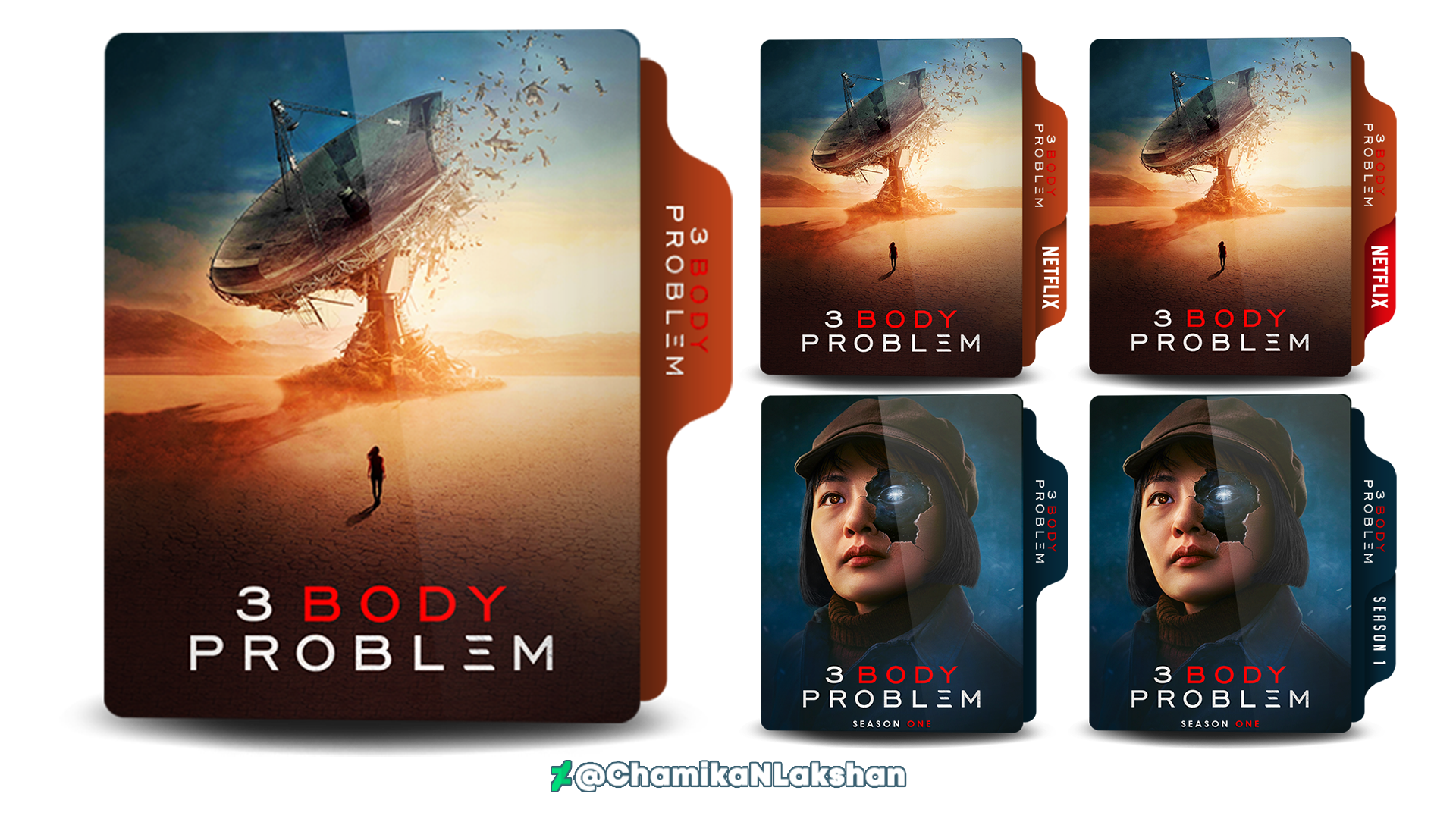 3 Body Problem S01 Folder Icons V2 by ChamikaNLakshan on DeviantArt