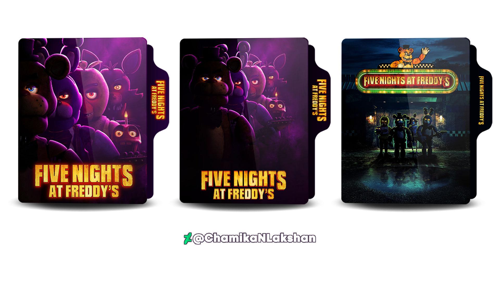 Five Nights at Freddy's (2023) Folder Icons by ChamikaNLakshan on DeviantArt