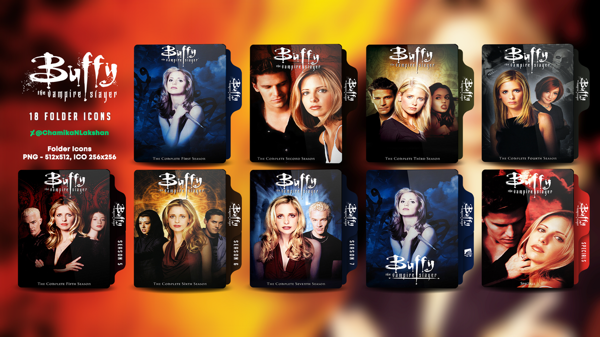 Buffy the Vampire Slayer S01~S07, Main - V1 by ChamikaNLakshan on ...