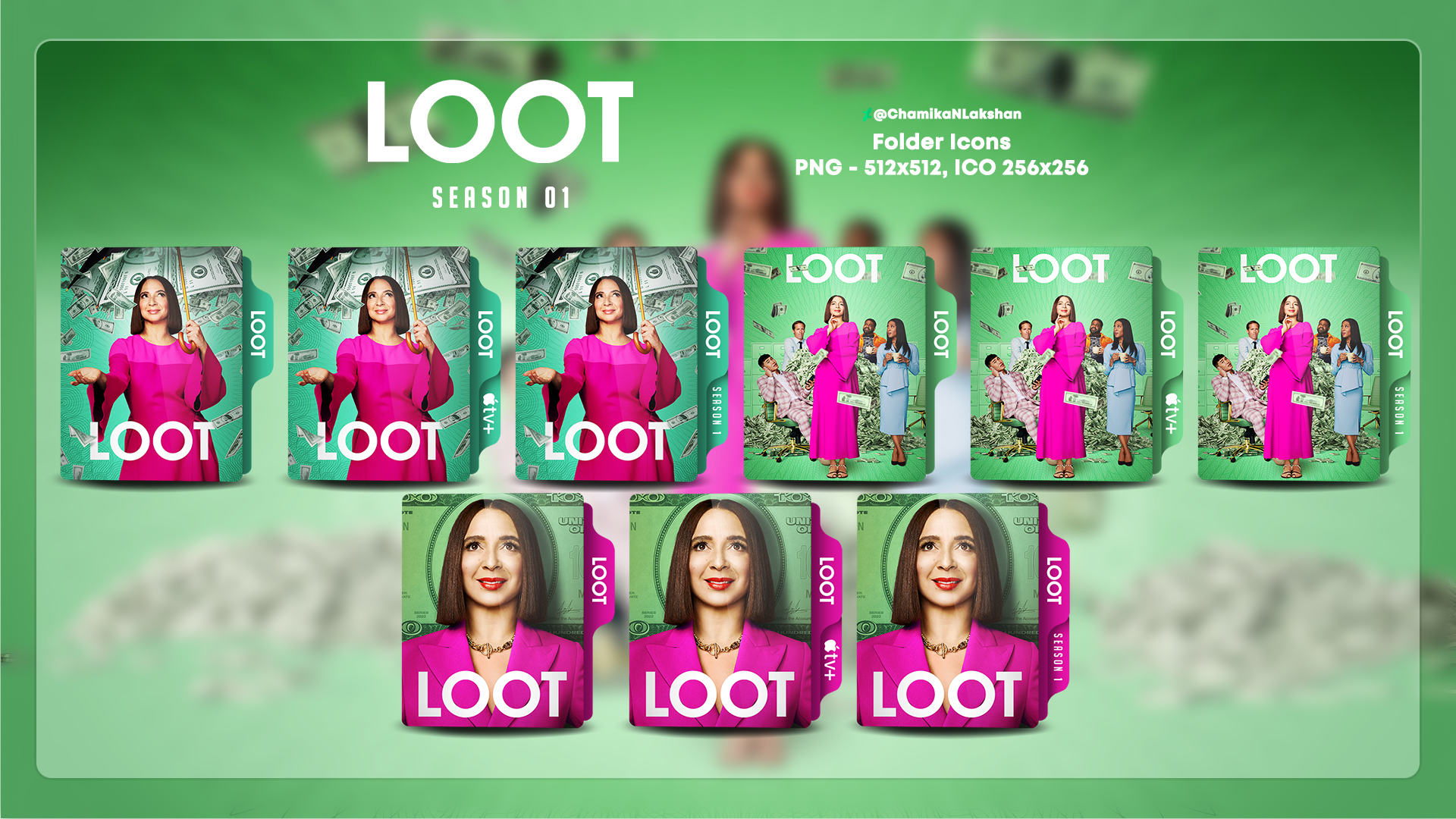 Loot S01 Folder Icons by ChamikaNLakshan on DeviantArt