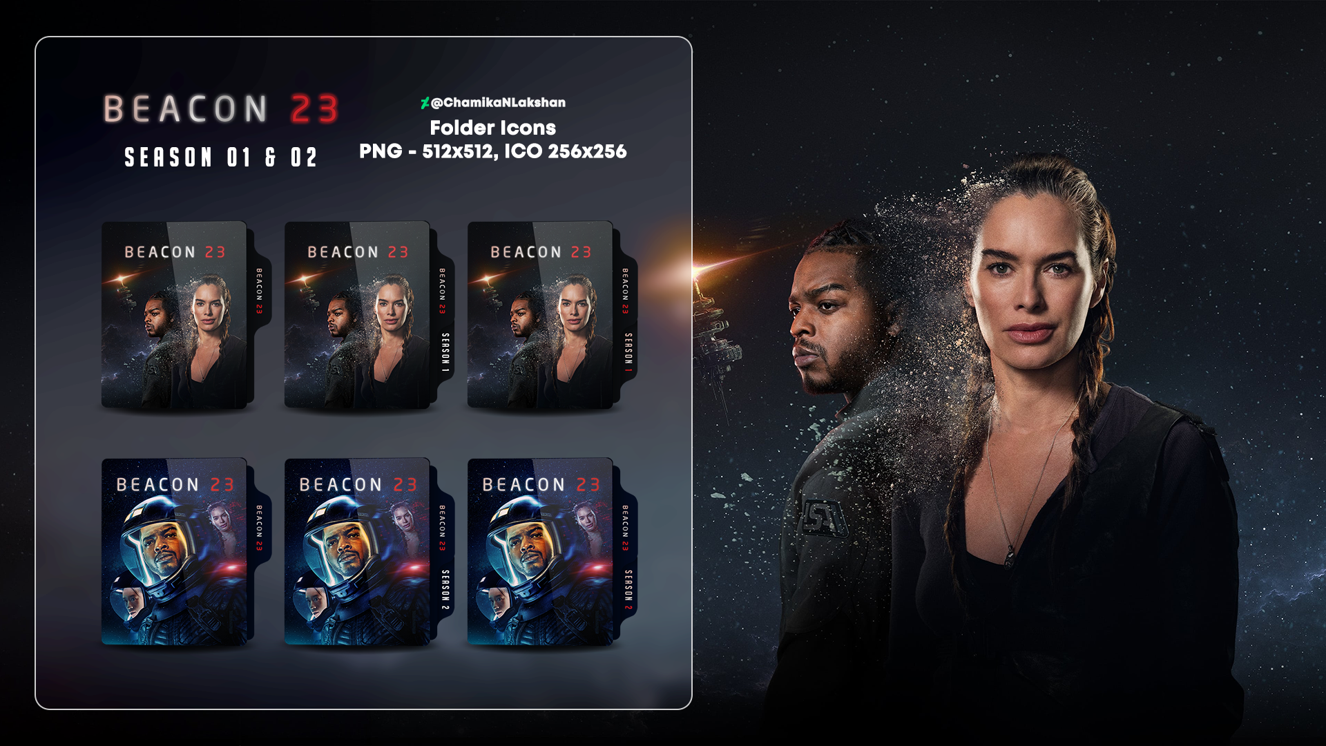 Beacon 23 S01 and S02 Folder Icons by ChamikaNLakshan on DeviantArt