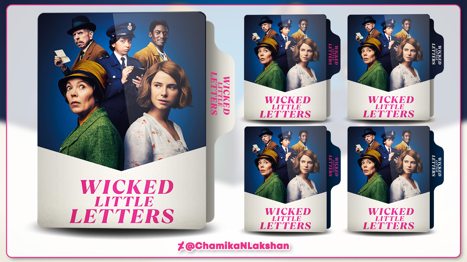 Wicked Little Letters (2024) Folder Icons by ChamikaNLakshan on DeviantArt