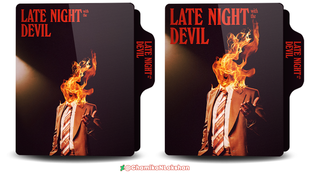 Late Night with the Devil (2024) Folder Icons V1 by ChamikaNLakshan on ...