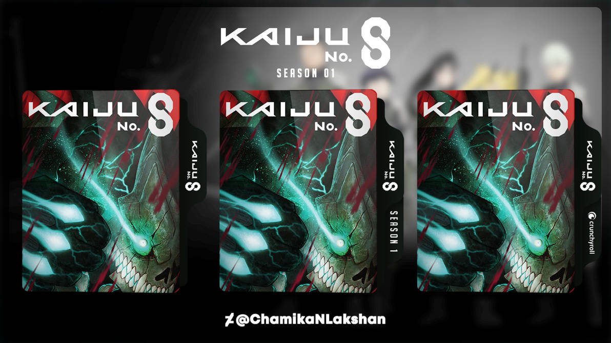 Kaiju No. 8 S01 (2024) Folder Icons V2 by ChamikaNLakshan on DeviantArt