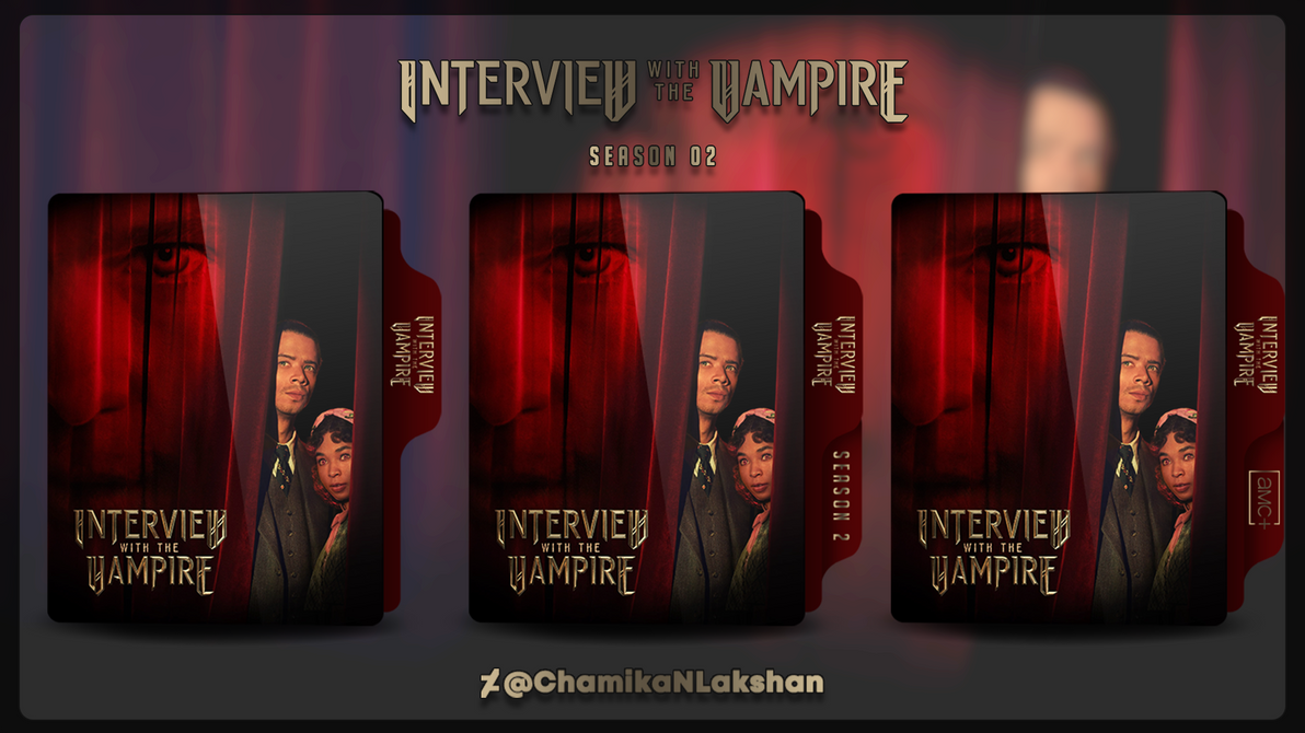 Interview with the Vampire S02 Folder Icons by ChamikaNLakshan on DeviantArt