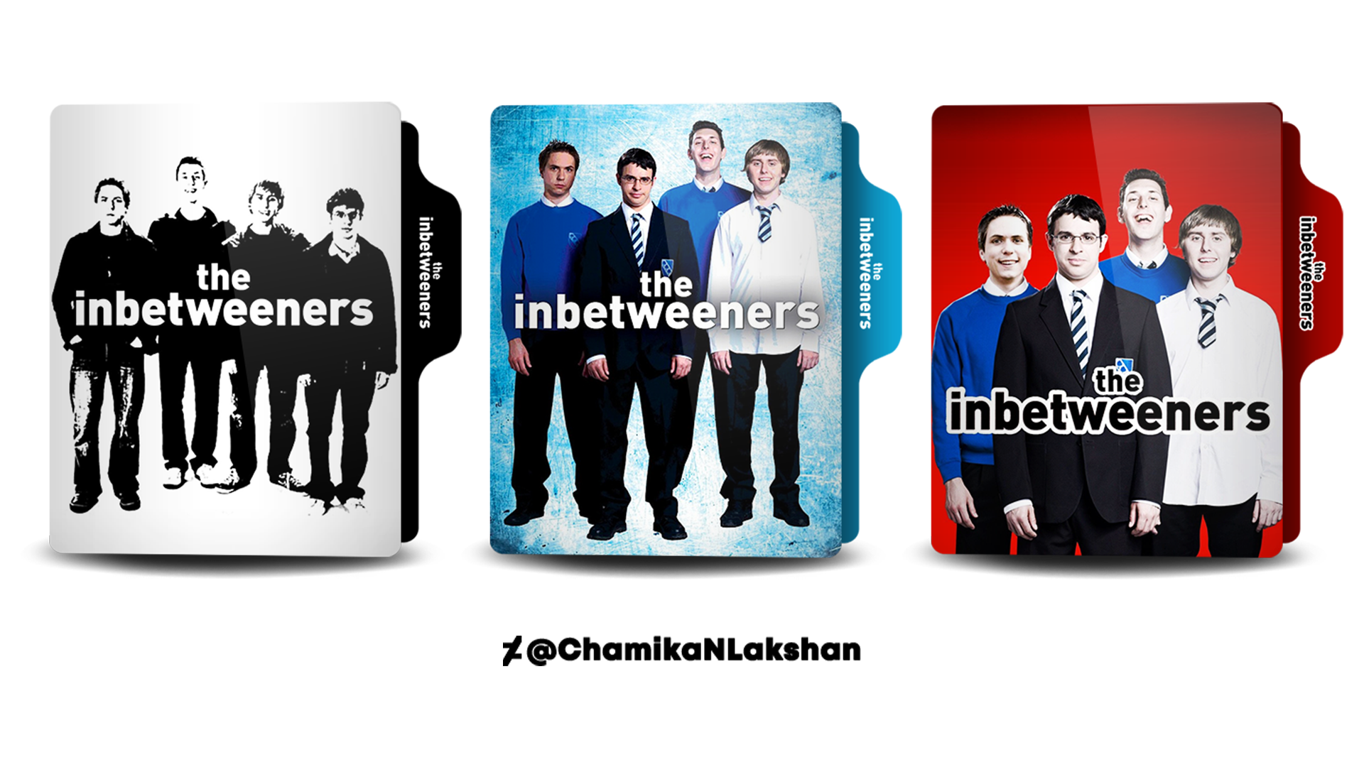 The Inbetweeners S01, S02 and S03 Folder Icons by ChamikaNLakshan on DeviantArt