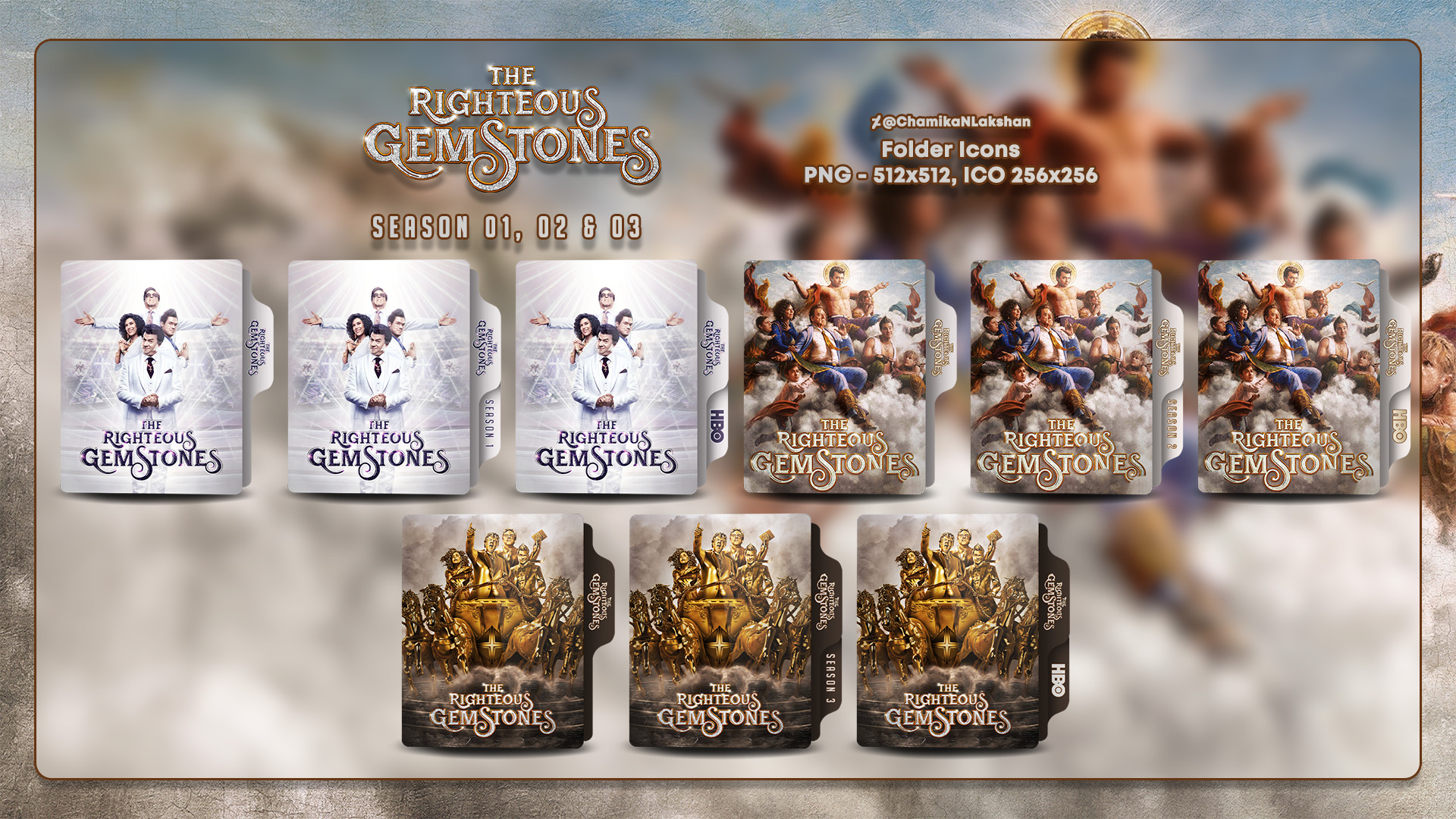 The Righteous Gemstones S01~S03 Folder Icons by ChamikaNLakshan on DeviantArt