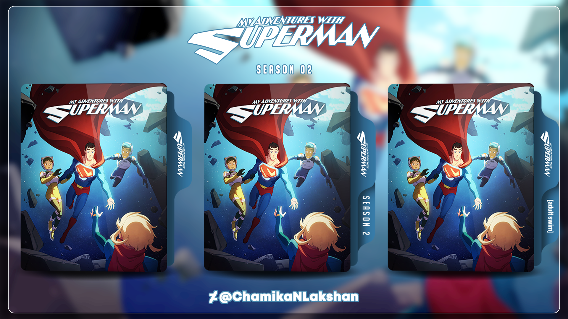 My Adventures with Superman S02 Folder Icons by ChamikaNLakshan on ...