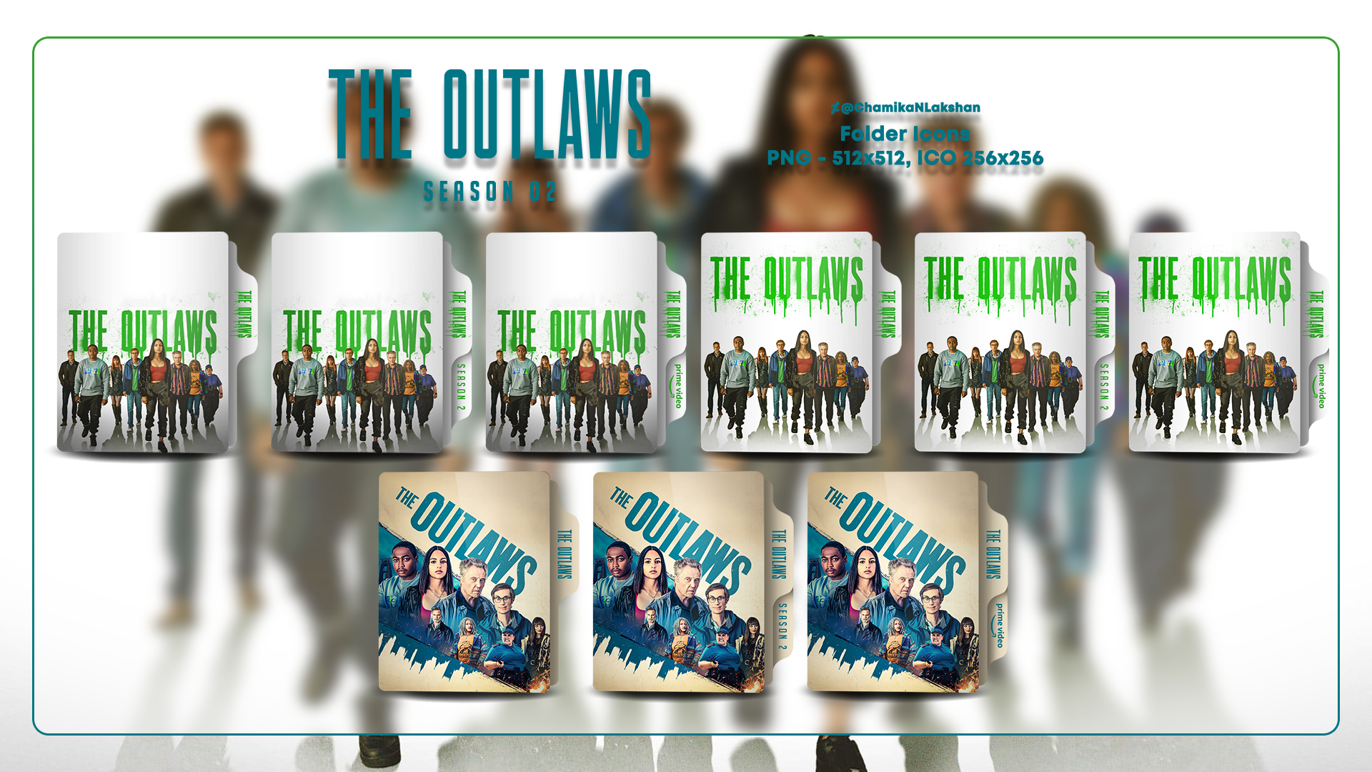 The Outlaws S02 Folder Icons by ChamikaNLakshan on DeviantArt