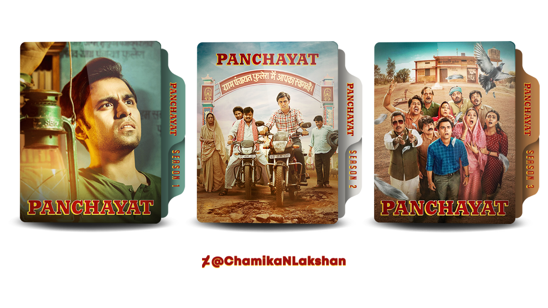 Panchayat S01, S02 and S03 Folder Icons by ChamikaNLakshan on DeviantArt