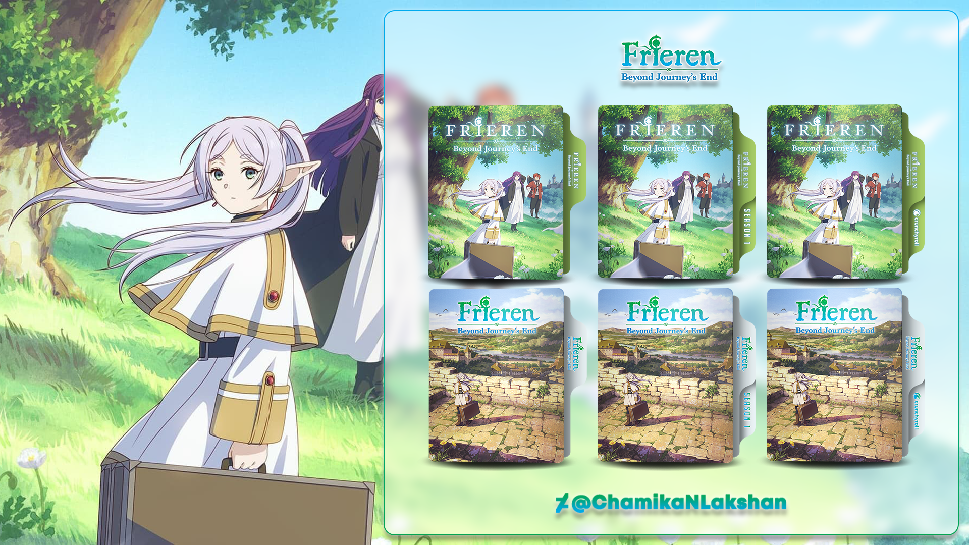 Frieren Beyond Journey's End S01 Folder Icons by ChamikaNLakshan on ...