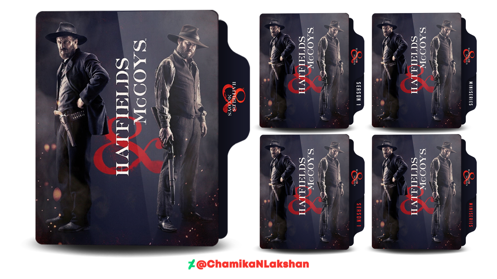 Hatfields and McCoys S01/Miniseries Folder Icons by ChamikaNLakshan on DeviantArt