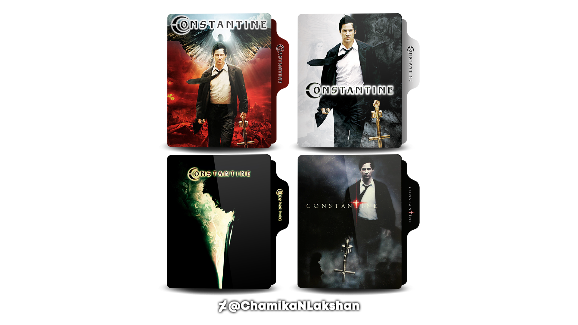 Constantine (2005) Folder Icons by ChamikaNLakshan on DeviantArt