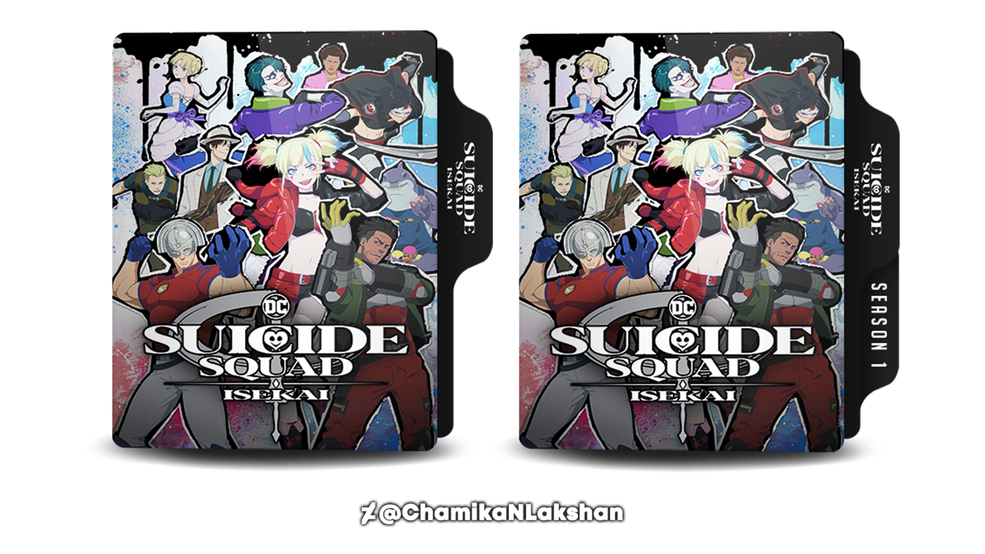 Suicide Squad Isekai S01 Folder Icons by ChamikaNLakshan on DeviantArt
