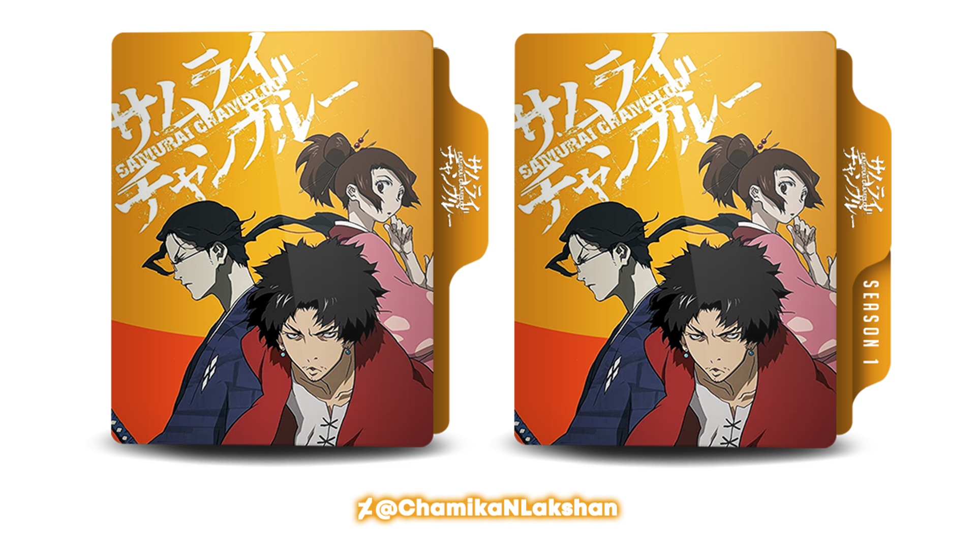 Samurai Champloo S01 Folder Icons by ChamikaNLakshan on DeviantArt