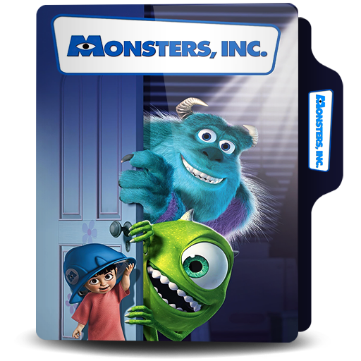 Monsters, Inc. (2001) Folder Icon by ChamikaNLakshan on DeviantArt