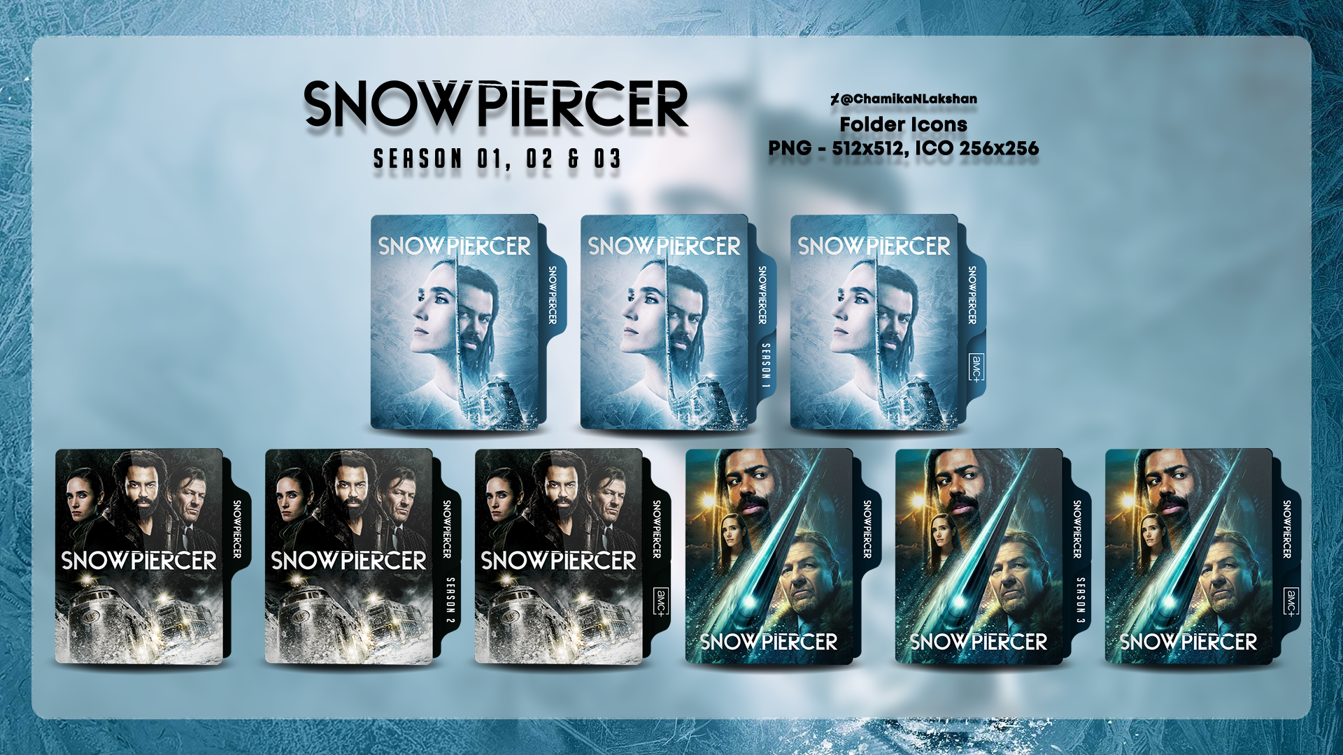 Snowpiercer S01~S03 Folder Icons by ChamikaNLakshan on DeviantArt