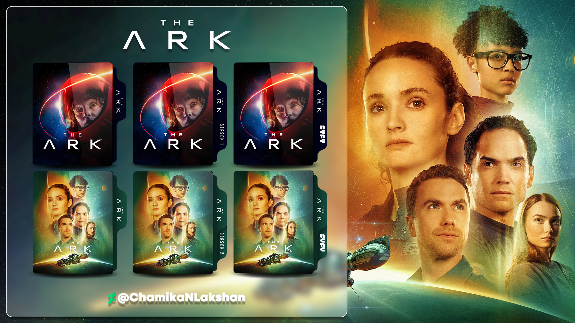 The Ark S01 and S02 Folder Icons by ChamikaNLakshan on DeviantArt