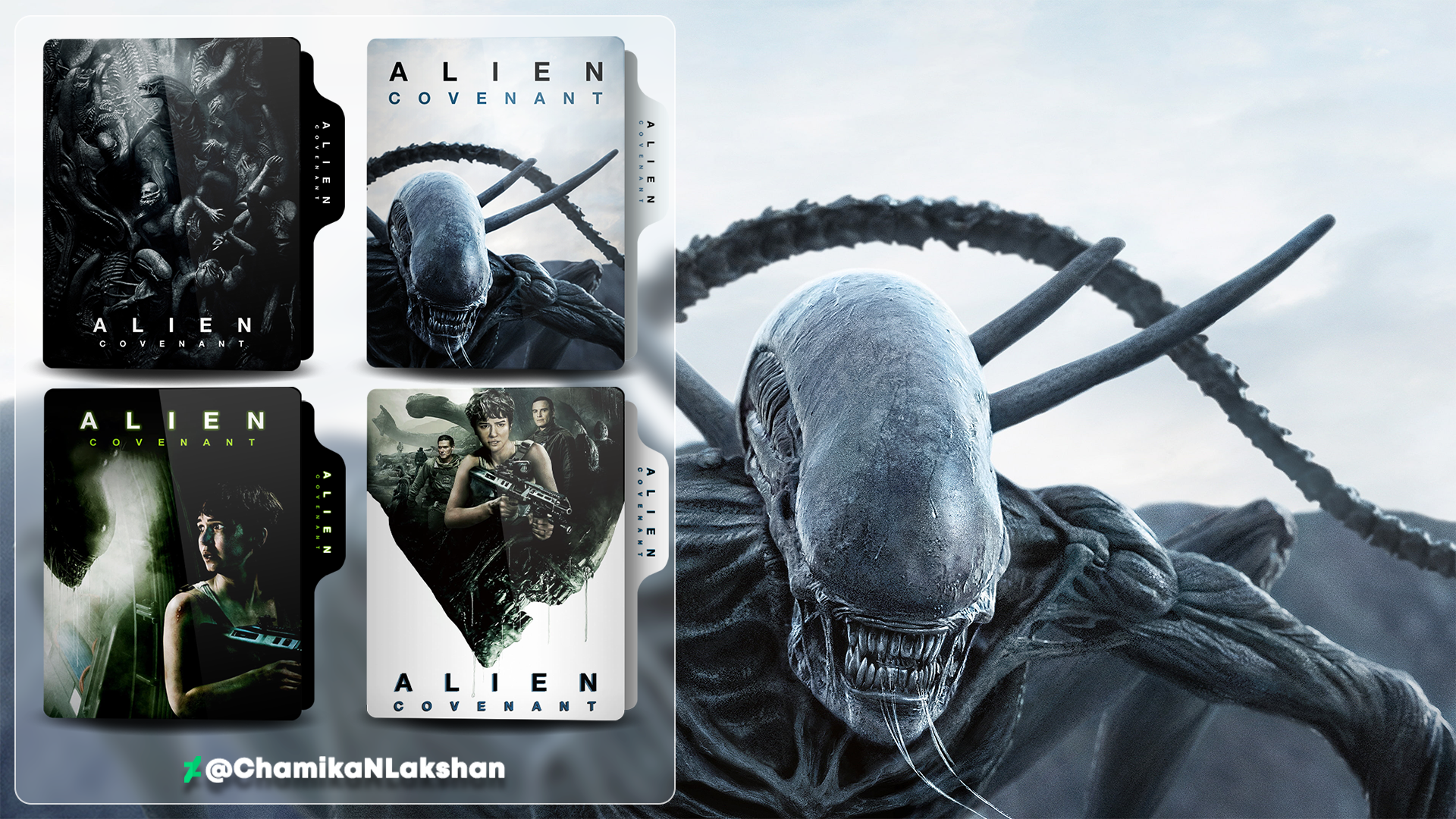 Alien Covenant (2017) Folder Icons by ChamikaNLakshan on DeviantArt