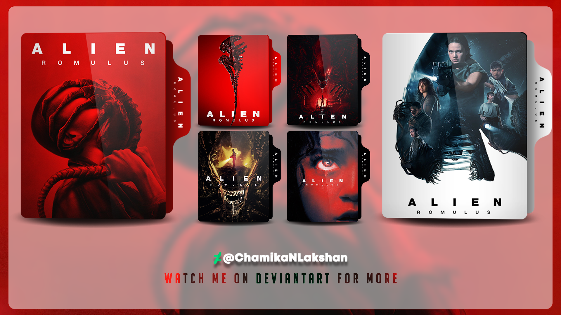 Alien Romulus (2024) Folder Icons by ChamikaNLakshan on DeviantArt