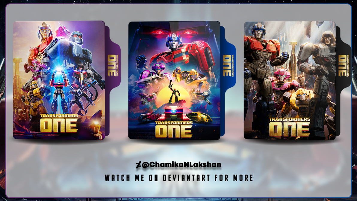 Transformers One (2024) Folder Icons V1 by ChamikaNLakshan on DeviantArt
