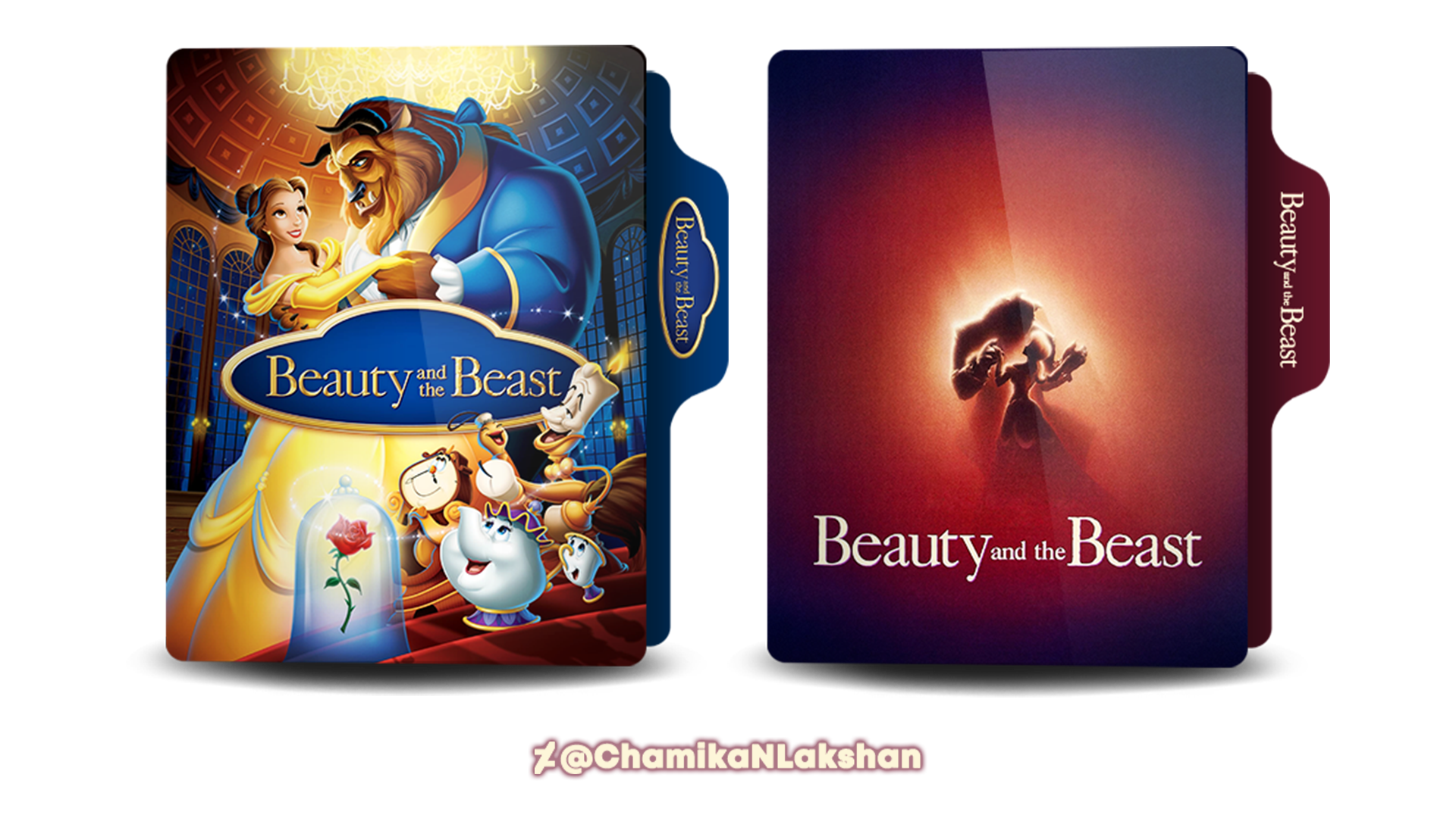 Beauty and the Beast (1991) Folder Icons by ChamikaNLakshan on DeviantArt