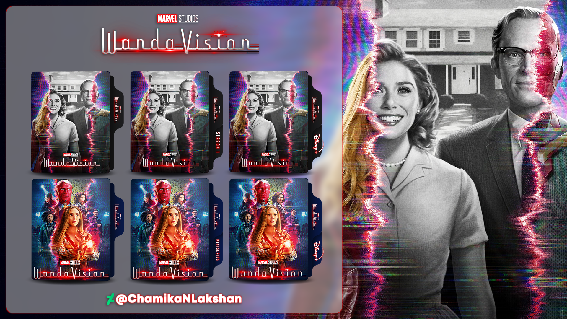 WandaVision S01 Folder Icons by ChamikaNLakshan on DeviantArt