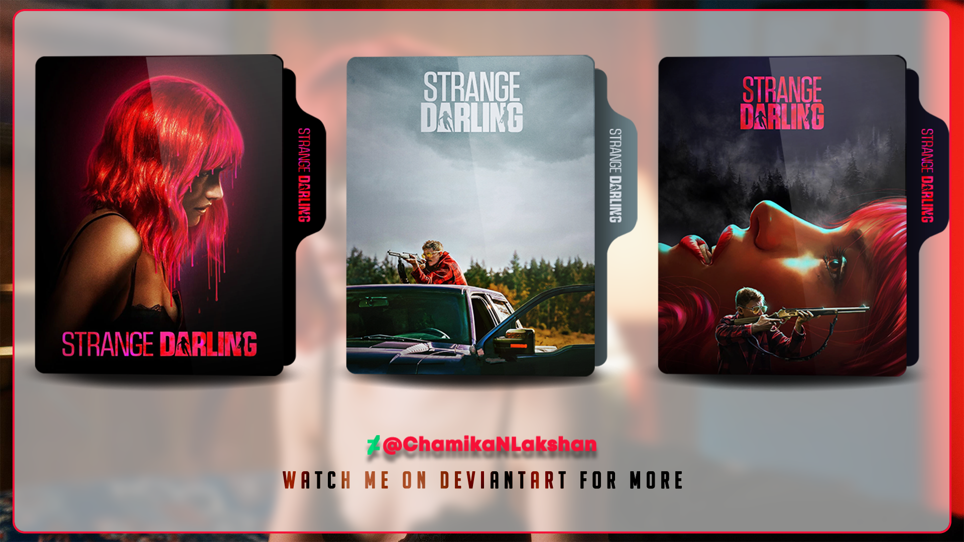 Strange Darling (2024) Folder Icons by ChamikaNLakshan on DeviantArt