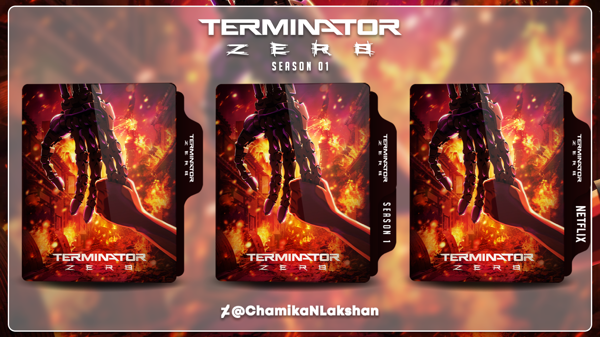 Terminator Zero S01 Folder Icons by ChamikaNLakshan on DeviantArt