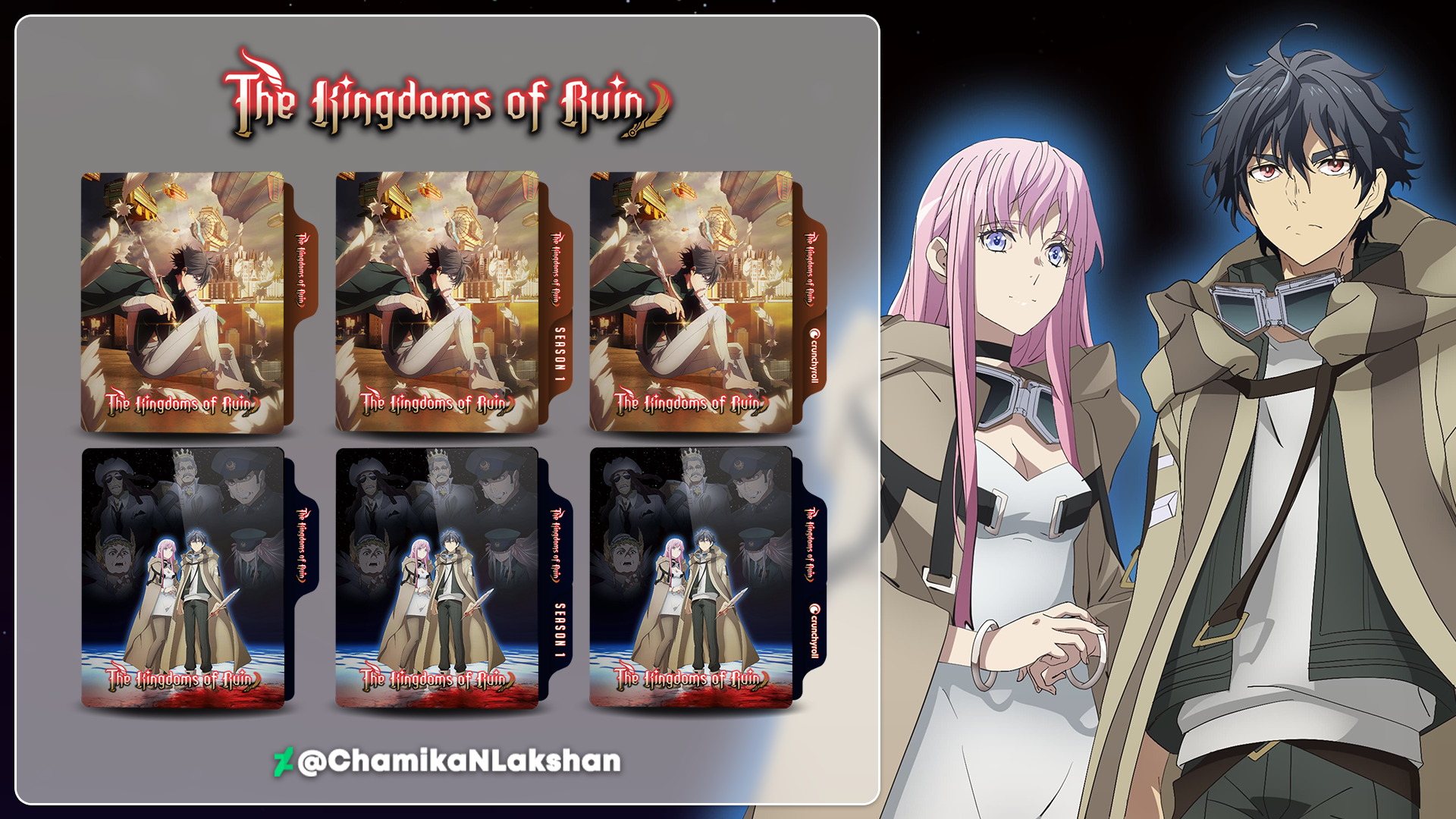 The Kingdoms of Ruin S01 Folder Icons by ChamikaNLakshan on DeviantArt