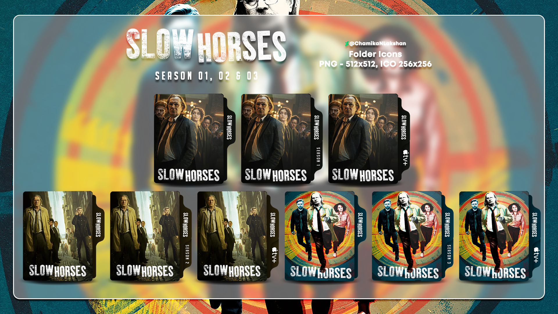 Slow Horses S02~S03 Folder Icons by ChamikaNLakshan on DeviantArt