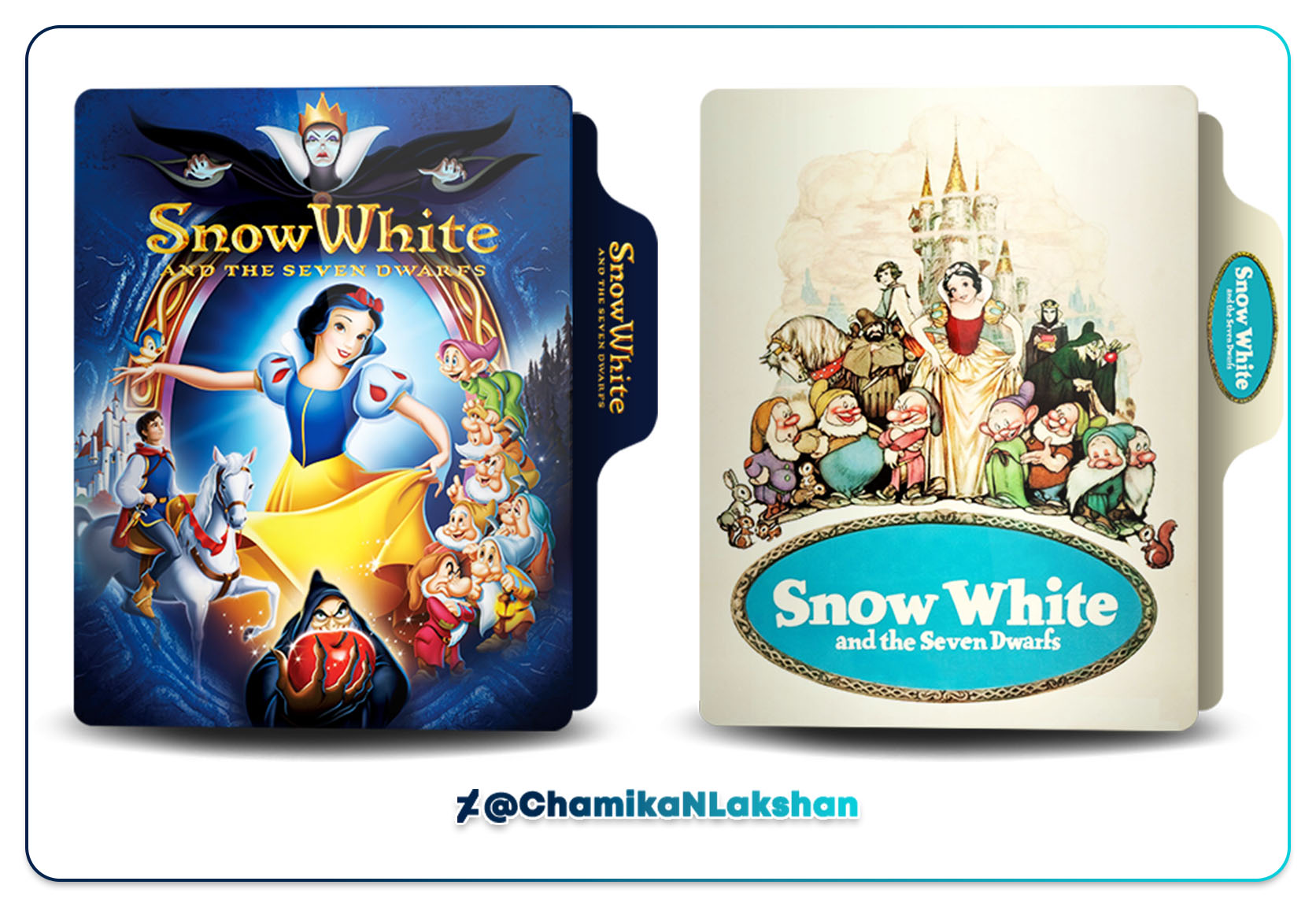 Snow White and the Seven Dwarfs (1937) Folder Icon by ChamikaNLakshan ...