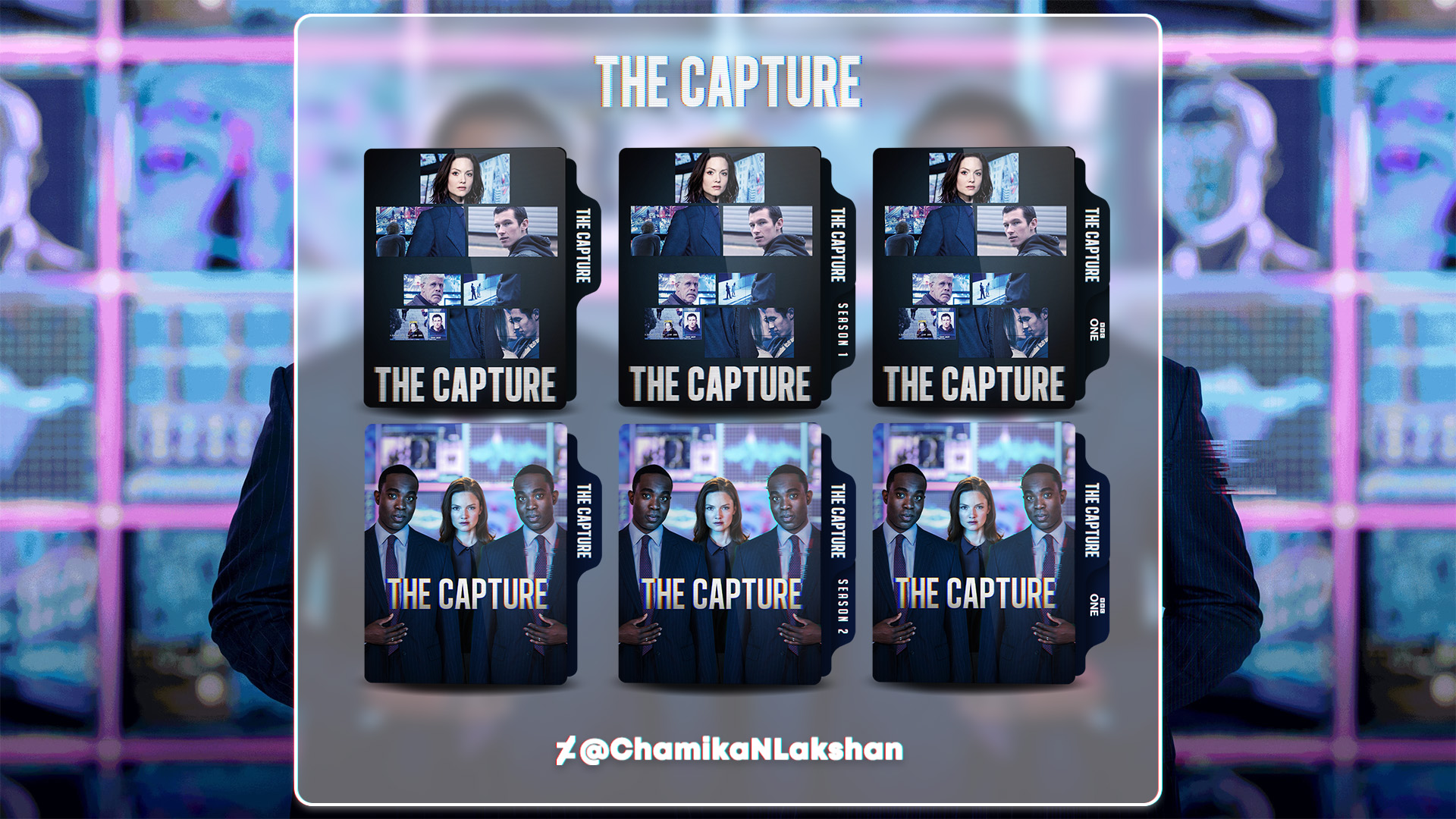 The Capture S01 and S02 Folder Icons by ChamikaNLakshan on DeviantArt