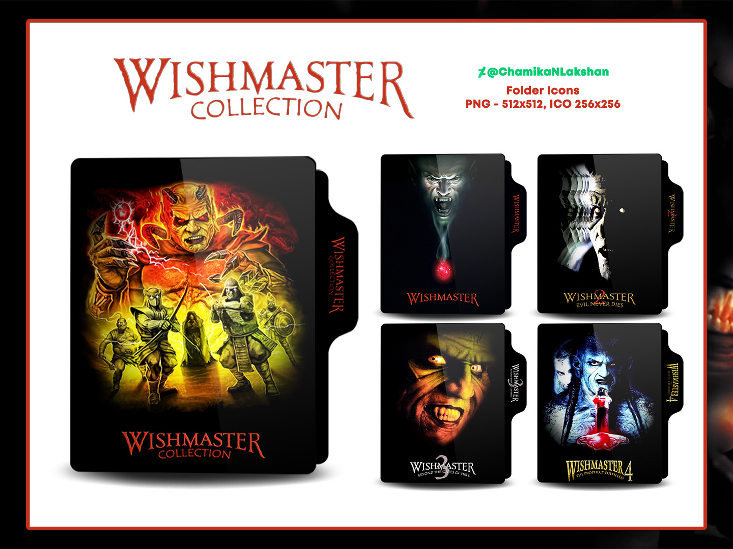 Wishmaster Collection Folder Icons by ChamikaNLakshan on DeviantArt