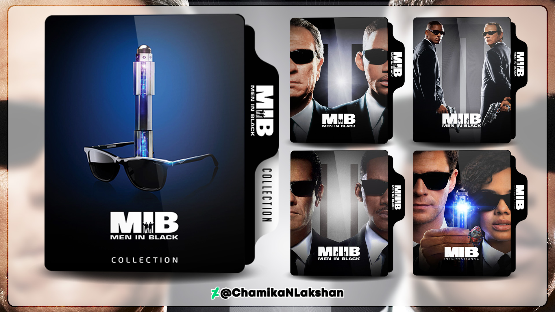 Men In Black Collection Folder Icons by ChamikaNLakshan on DeviantArt