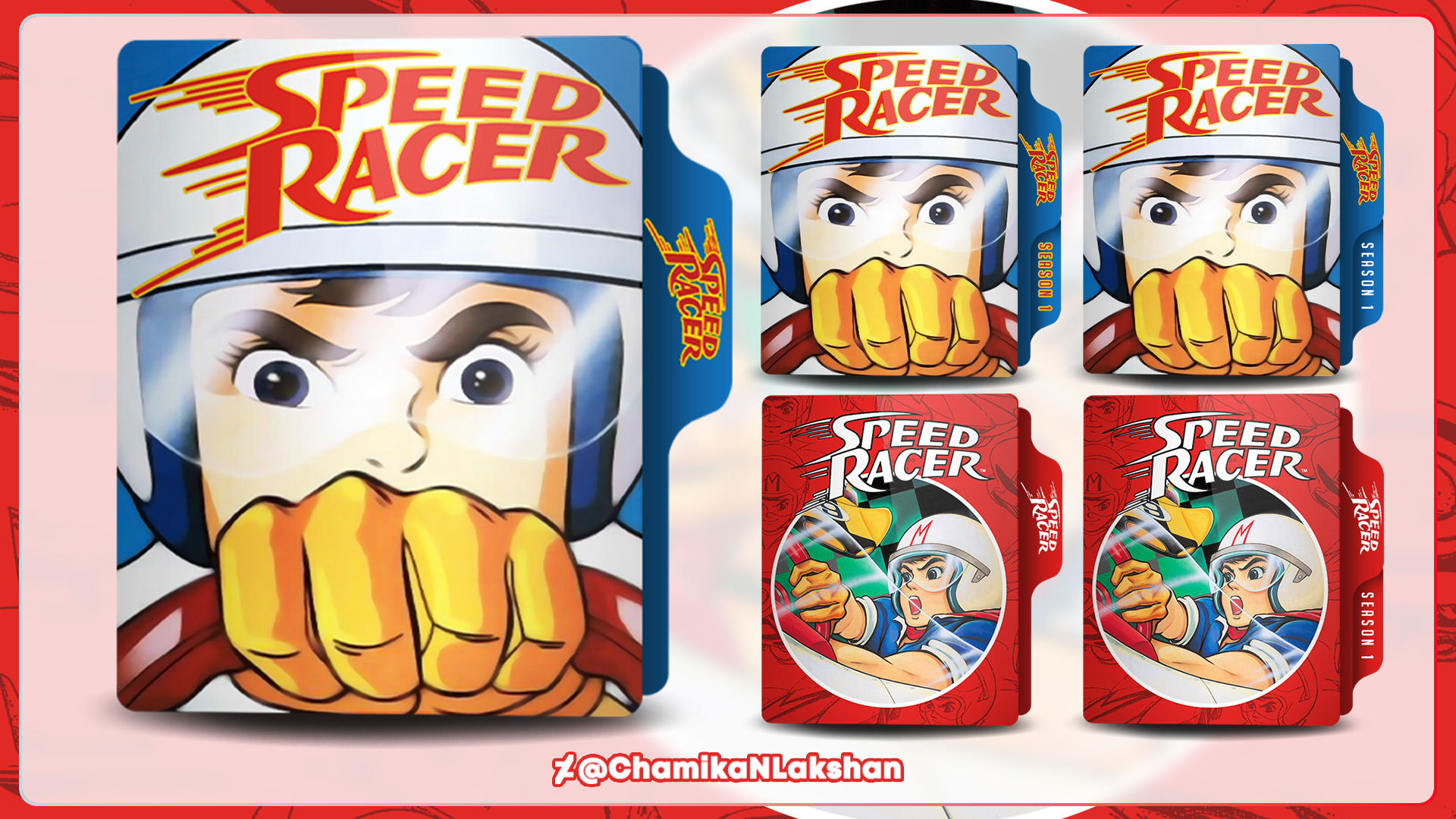 Speed Racer S01 Folder Icons by ChamikaNLakshan on DeviantArt