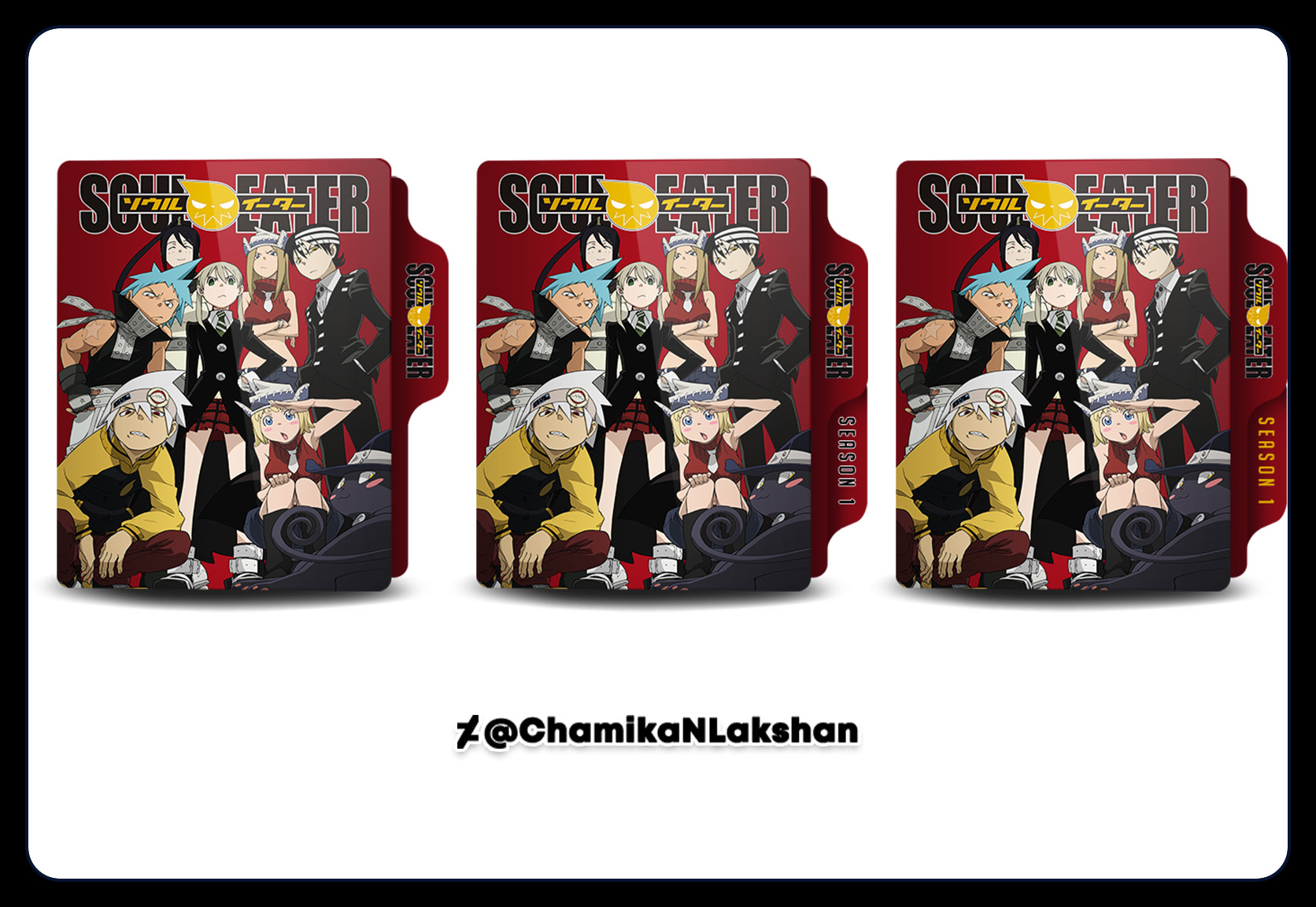 Soul Eater S01 Folder Icons by ChamikaNLakshan on DeviantArt