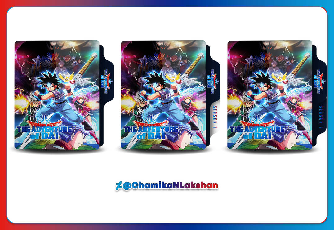 Dragon Quest The Adventure of Dai S01 Folder Icons by ChamikaNLakshan on DeviantArt