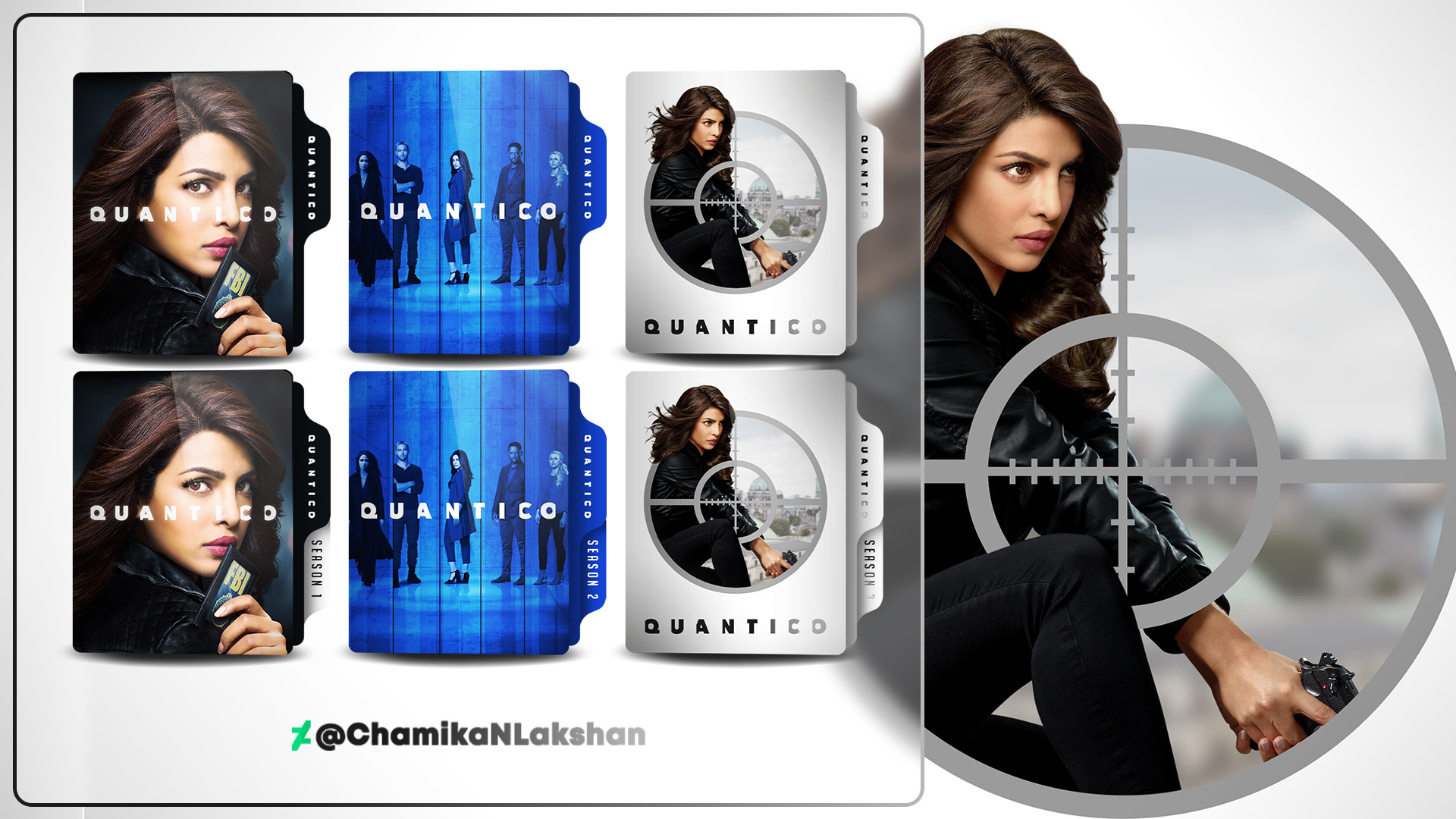 Quantico S01~S03 Folder Icons by ChamikaNLakshan on DeviantArt
