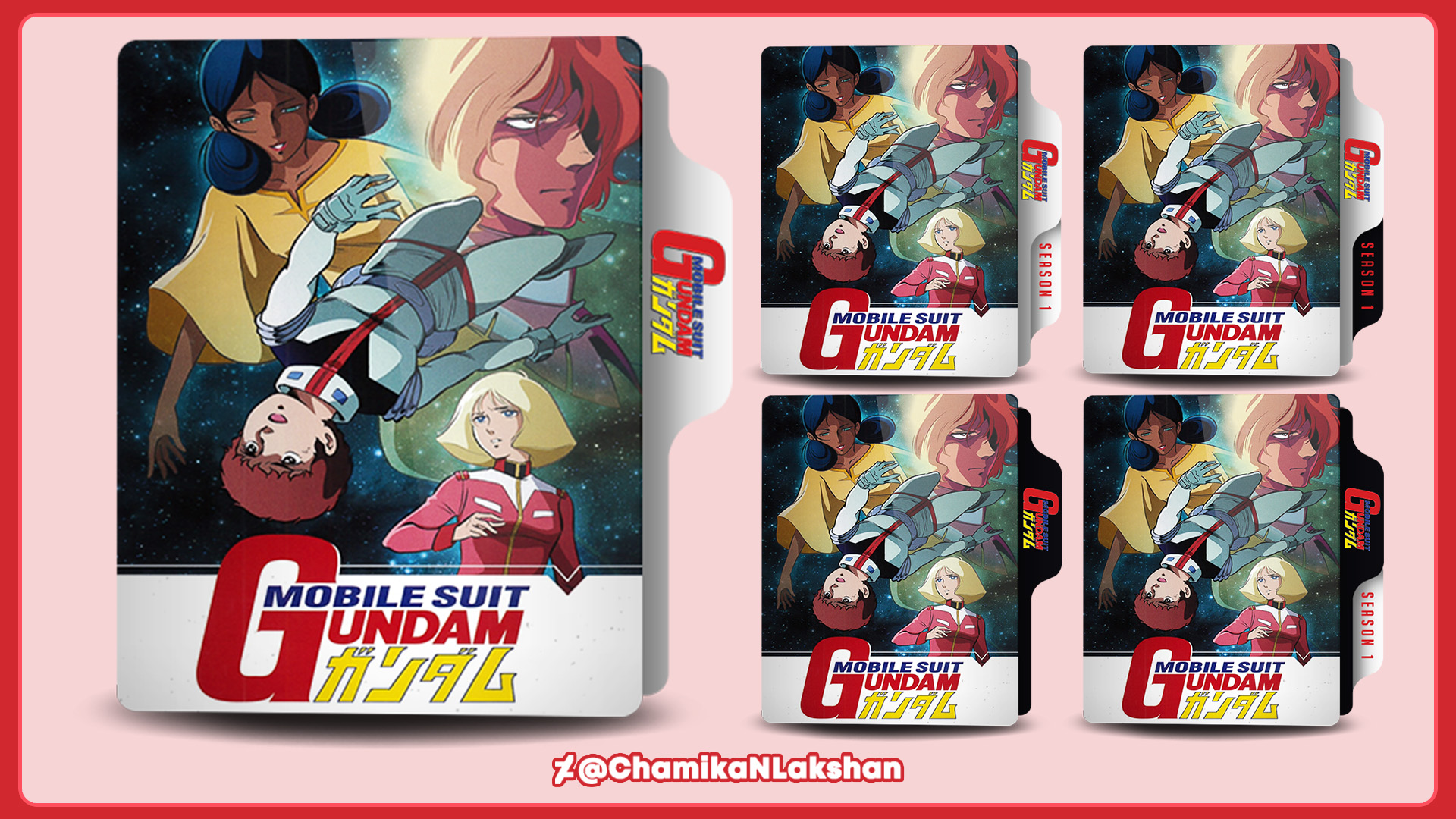 Mobile Suit Gundam (1979) Folder Icons by ChamikaNLakshan on DeviantArt